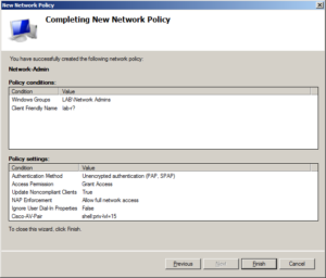 How-to : Integrating Cisco devices CLI access with Microsoft NPS/RADIUS | SK Scratchpad