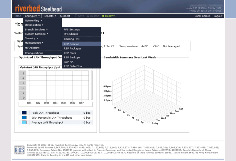How-to : Riverbed Service Platform (RSP) installation on Riverbed ...
